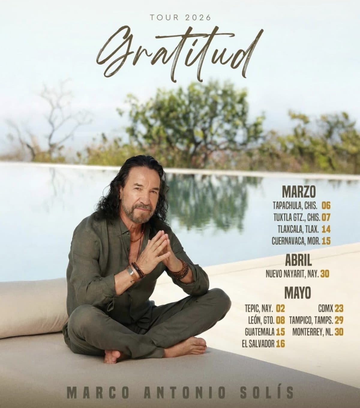 Marco Antonio Solís anuncia gira “Gratitud 2026” y confirma concierto ...